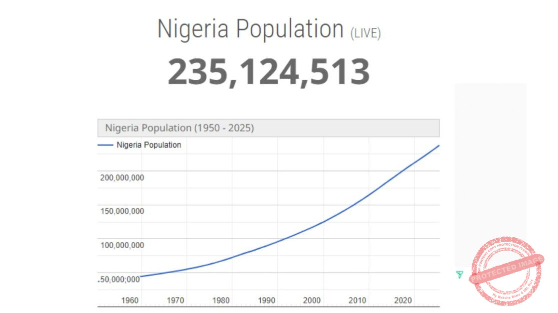 Nigeria's Population Surges to Over 235 million in 2025: Implications ...